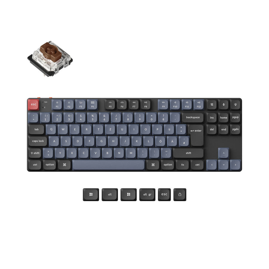 Keychron ISO/JIS Mechanical Keyboard Collection – keychron Belgium
